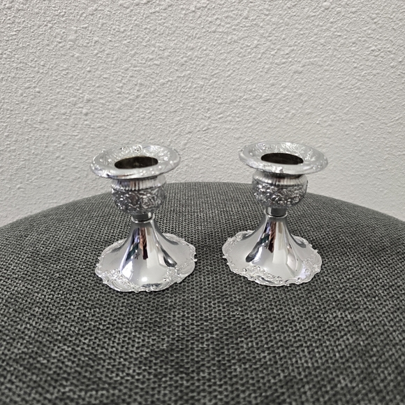 BRAMA | Design | Vintage Brama Silver Candle Holders From England ...